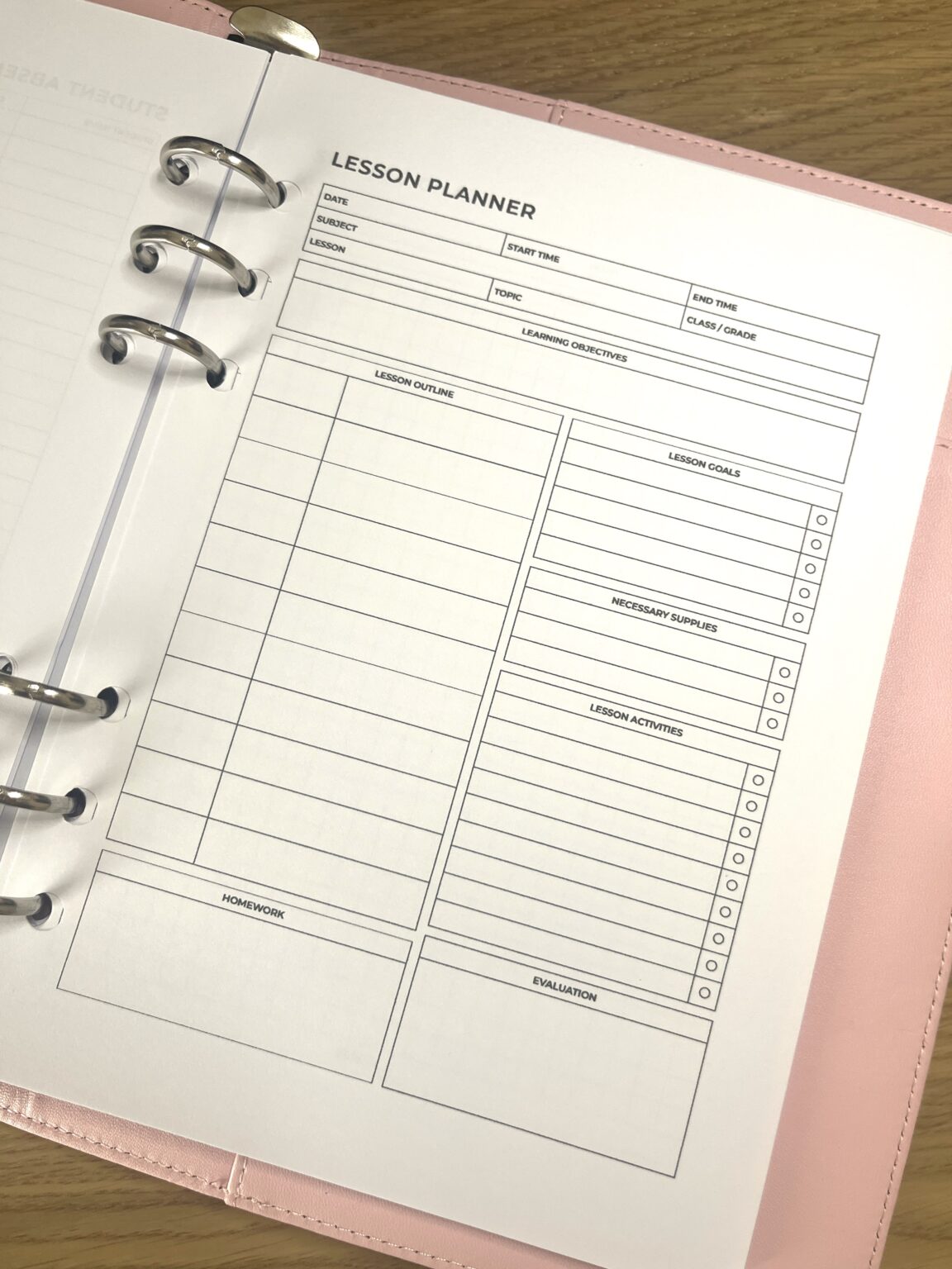 Teacher lesson planner 2024-2025 to prepare your lessons as a teacher ...