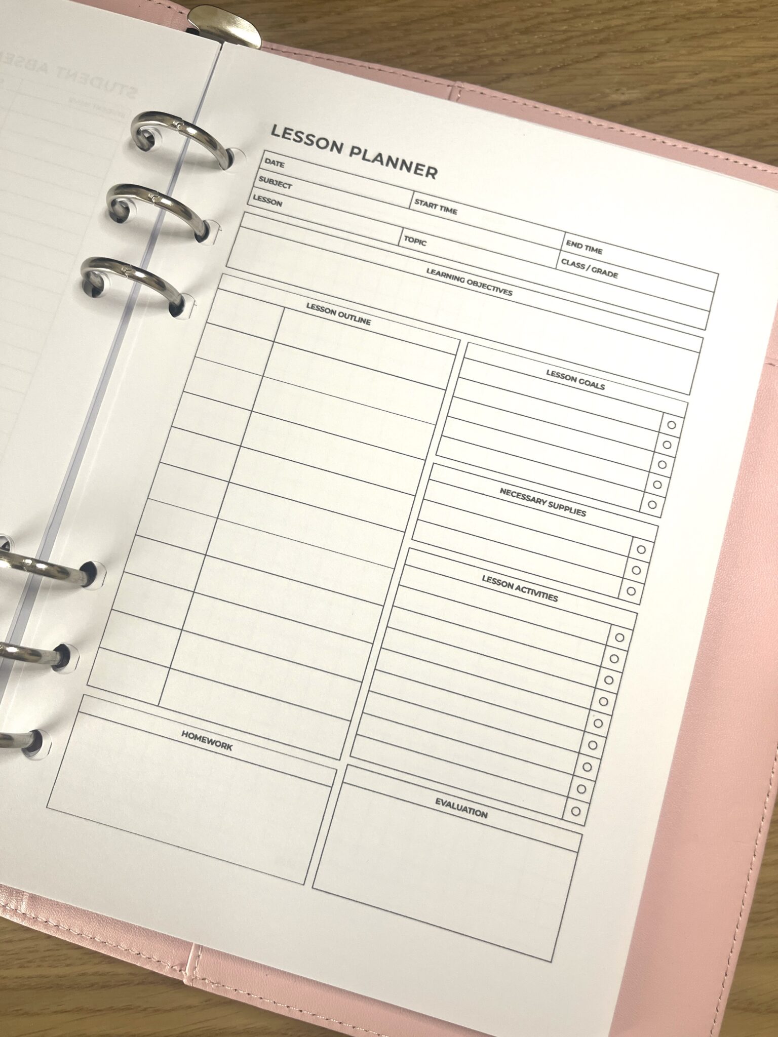 Teacher lesson planner 2024-2025 to prepare your lessons as a teacher ...